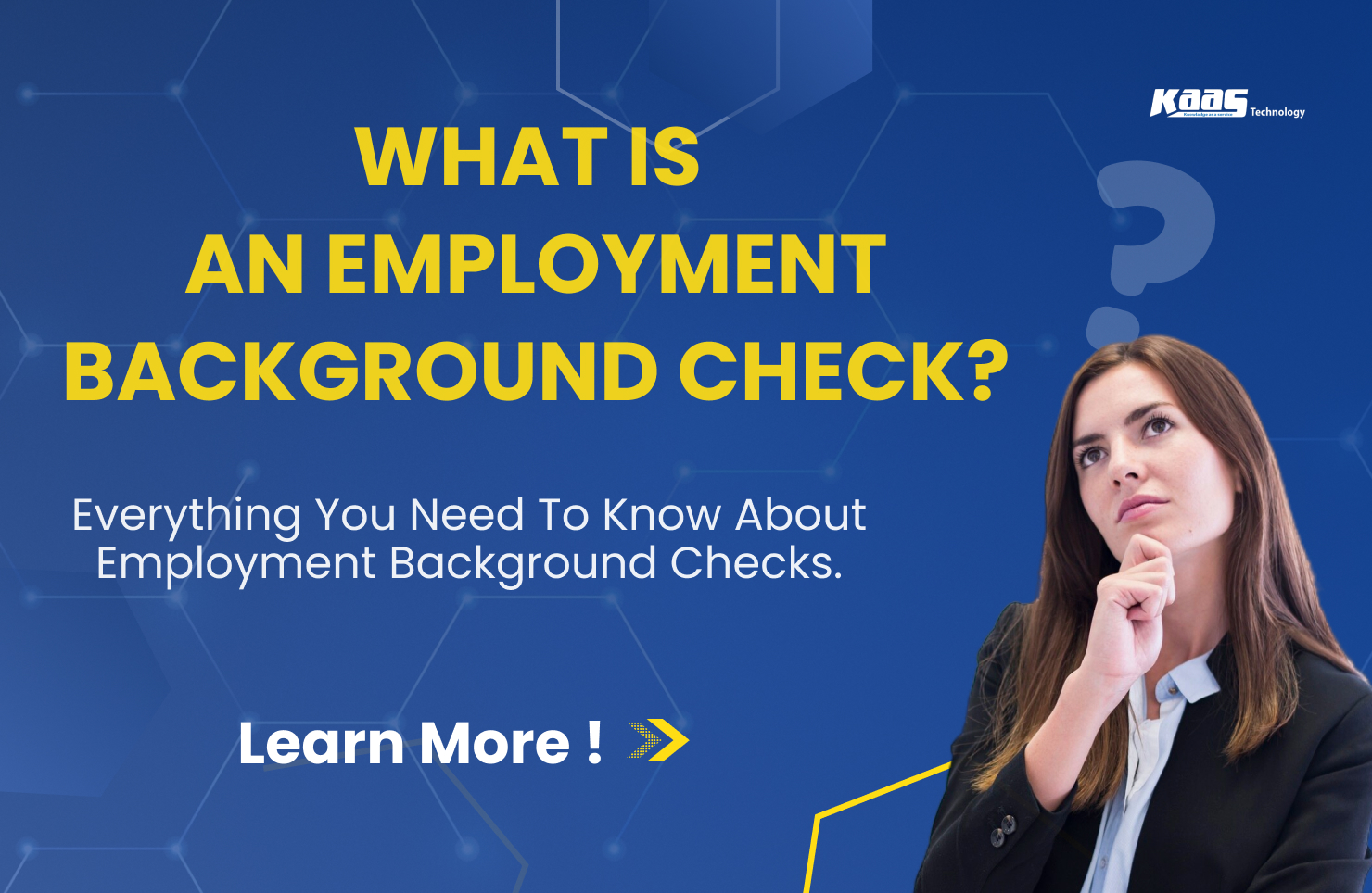 What is an Employment Background Check? | KAAS Technology